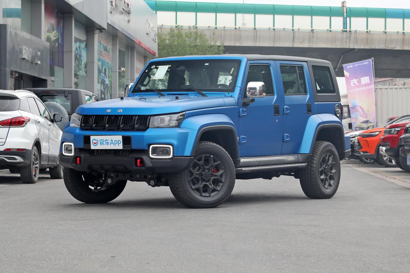 【北京BJ40刀锋英雄版 2.0T 自动四驱侠客版 柴油侧前45度车头向左水平图片-汽车图片大全】-易车