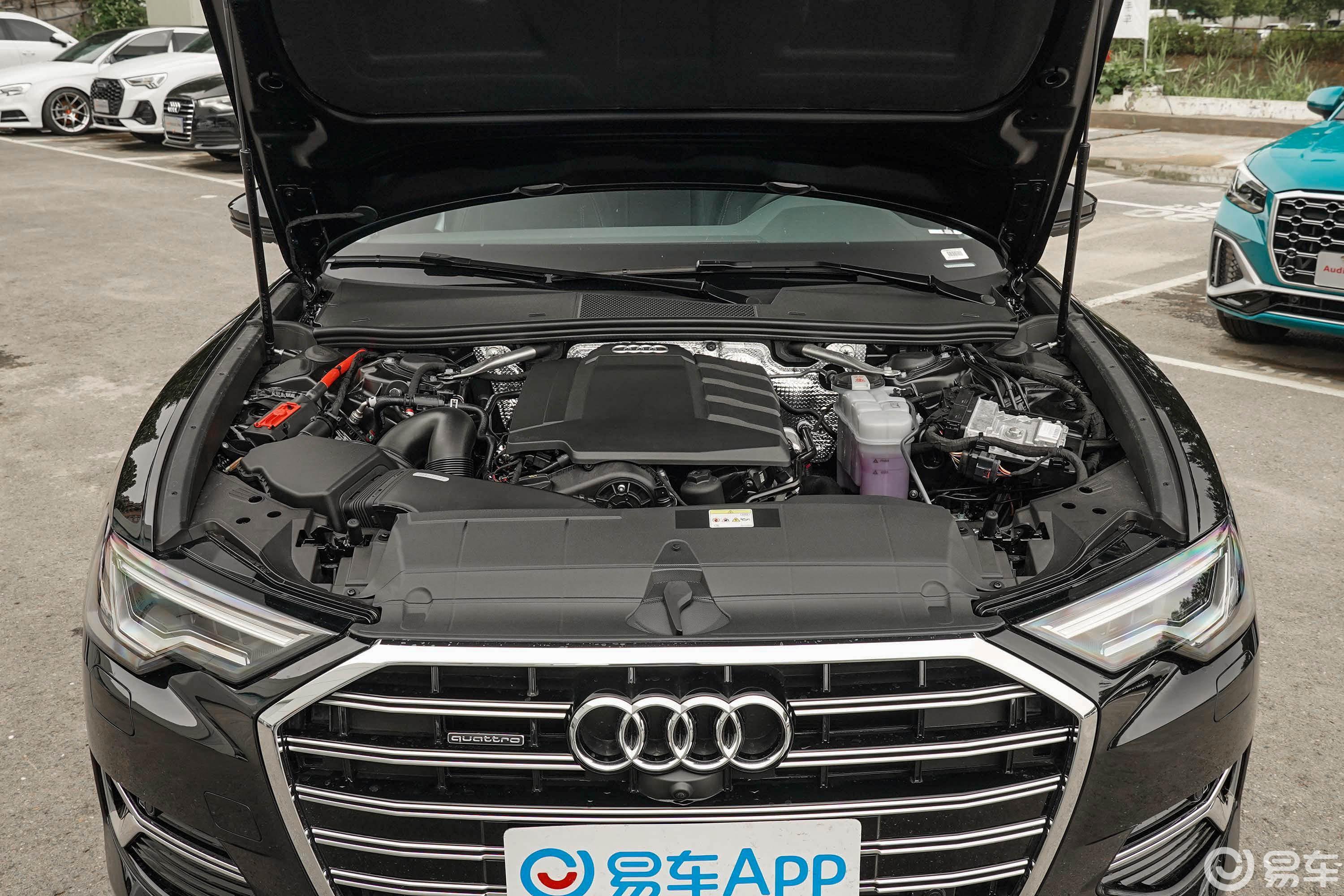 【奥迪A6L45 TFSI quattro 臻选致雅型发动机舱整体图片-汽车图片大全】-易车