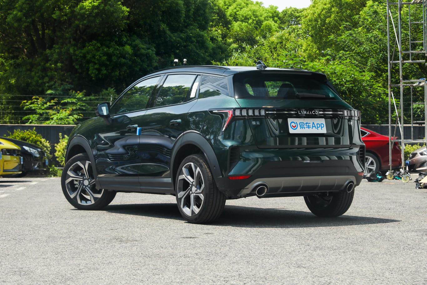 【领克06Remix 1.5T Hero侧后45度车头向左水平图片-汽车图片大全】-易车