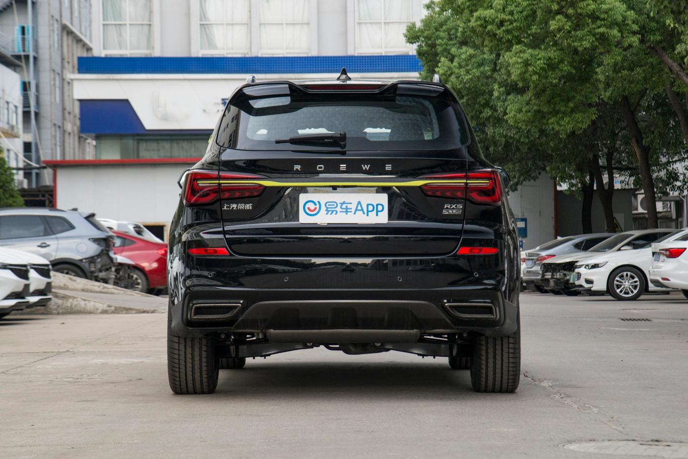 【荣威RX5PLUS 330TGI 双离合领潮智享版正后水平图片-汽车图片大全】-易车