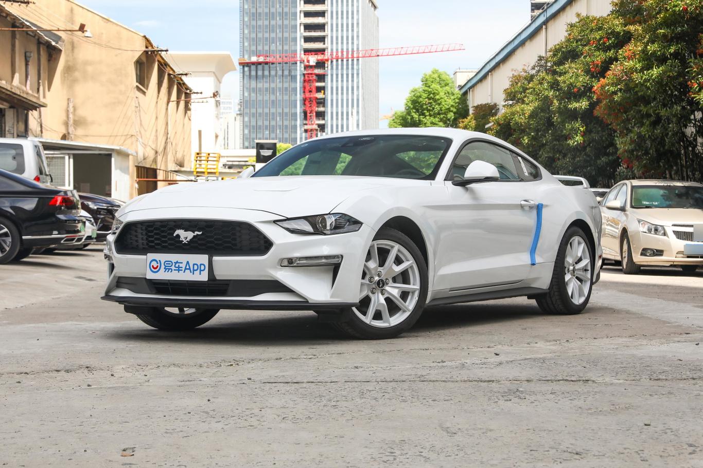 【Mustang2.3T 元光极昼限量版侧前45度车头向左水平图片-汽车图片大全】-易车