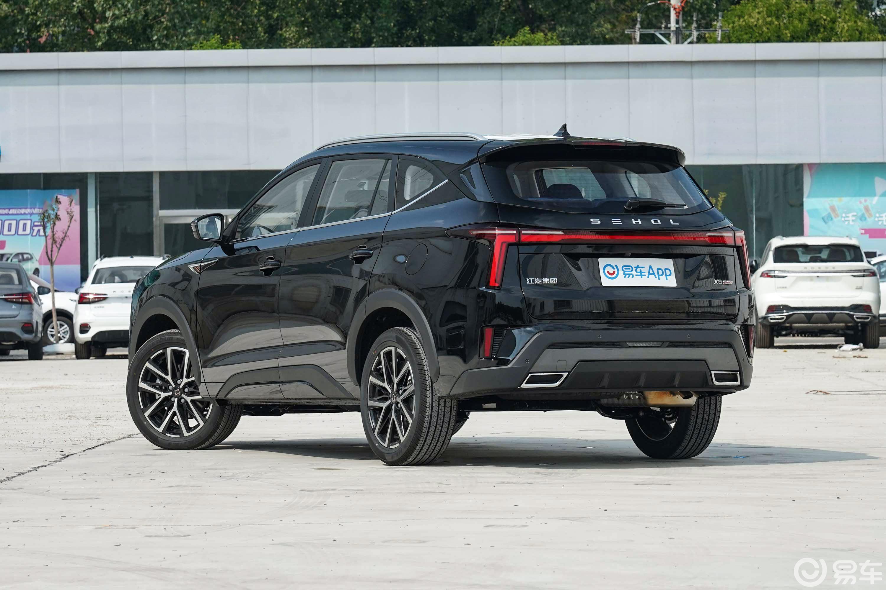 【思皓X8 PLUS1.5T 双离合智家版 6座侧后45度车头向左水平图片-汽车图片大全】-易车