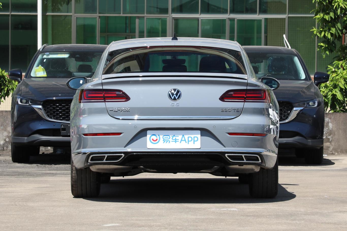 【一汽-大众CC330TSI 炫目版正后水平图片-汽车图片大全】-易车