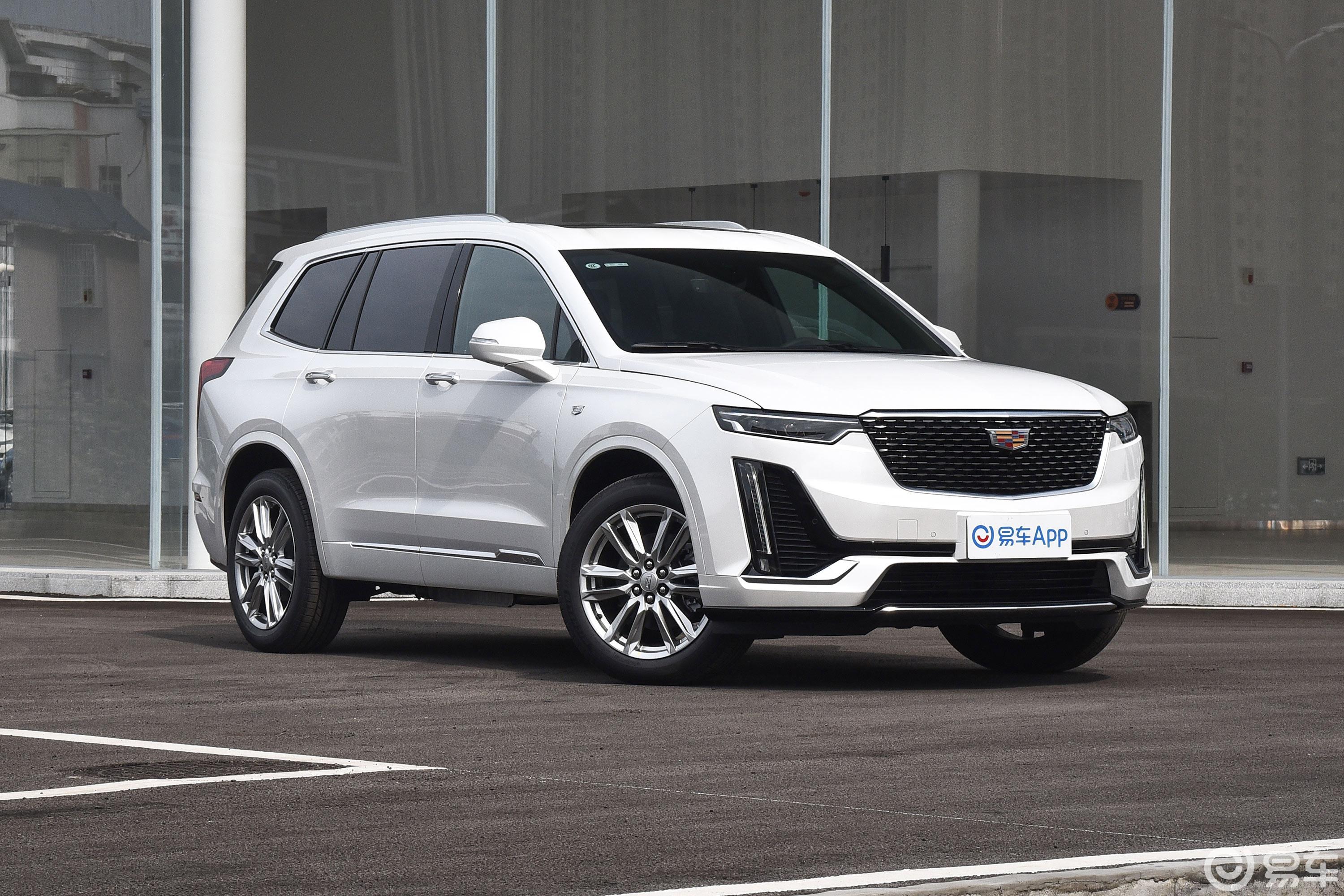 【凯迪拉克XT6轻混 120周年纪念版 2.0T 四驱豪华型 7座侧前45度车头向右水平图片-汽车图片大全】-易车