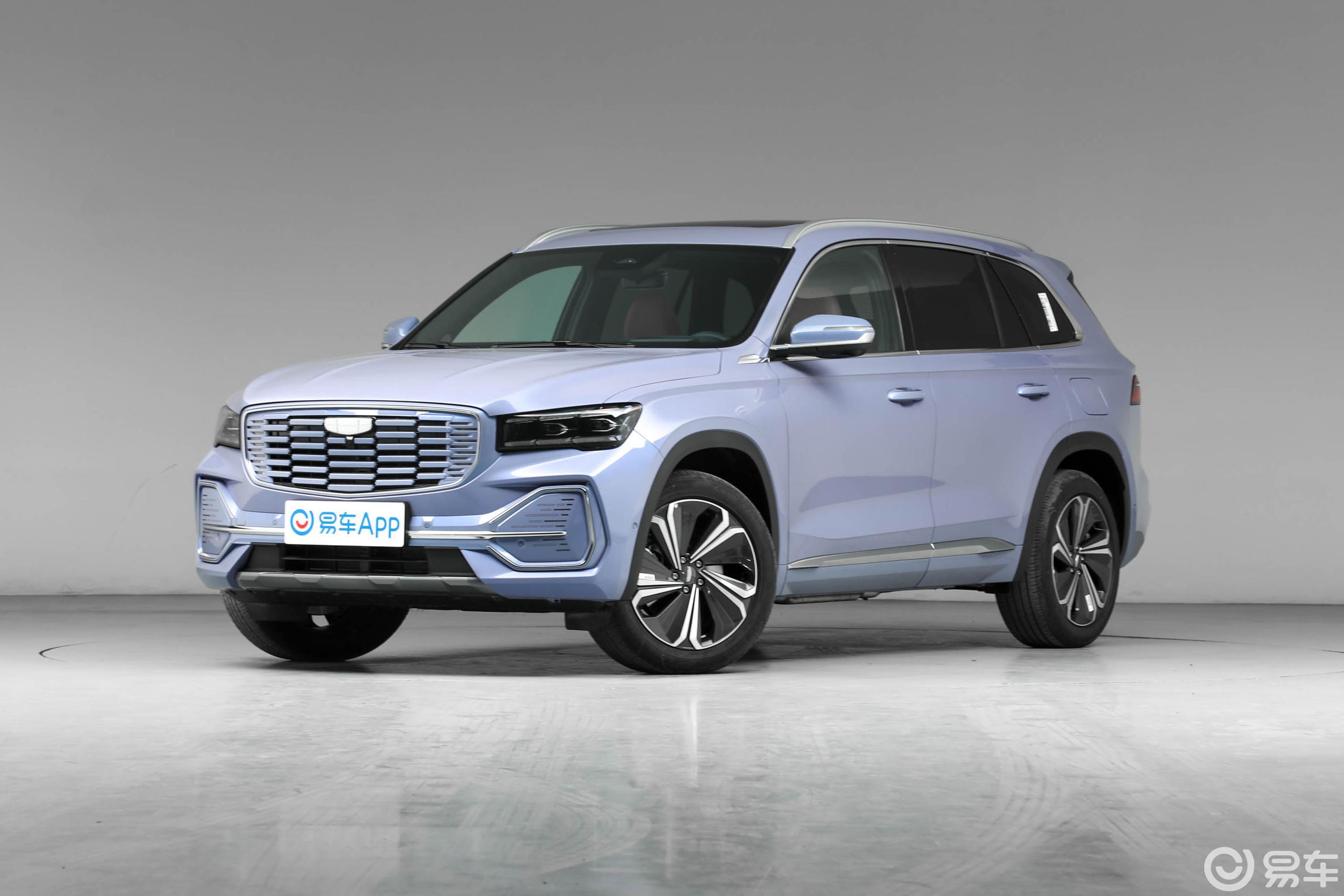 【星越L 增程电动版Hi·P 1.5T 245km 旗舰型侧前45度车头向左水平图片-汽车图片大全】-易车