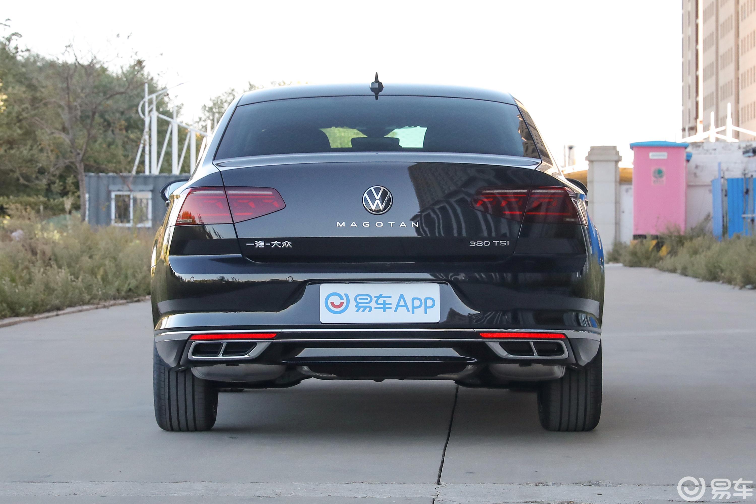 【迈腾200万辆纪念版 380TSI 旗舰型正后水平图片-汽车图片大全】-易车