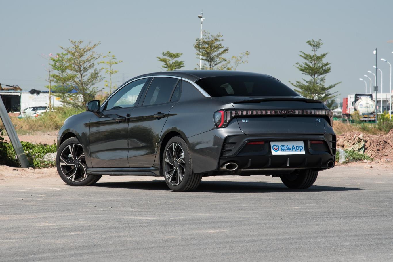 【领克031.5T 双离合两驱劲Pro 5座侧后45度车头向左水平图片-汽车图片大全】-易车