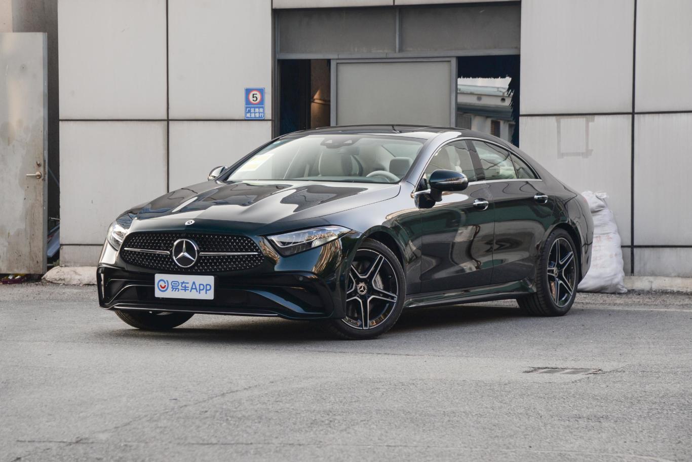 【奔驰CLSCLS 300 豪华型侧前45度车头向左水平图片-汽车图片大全】-易车