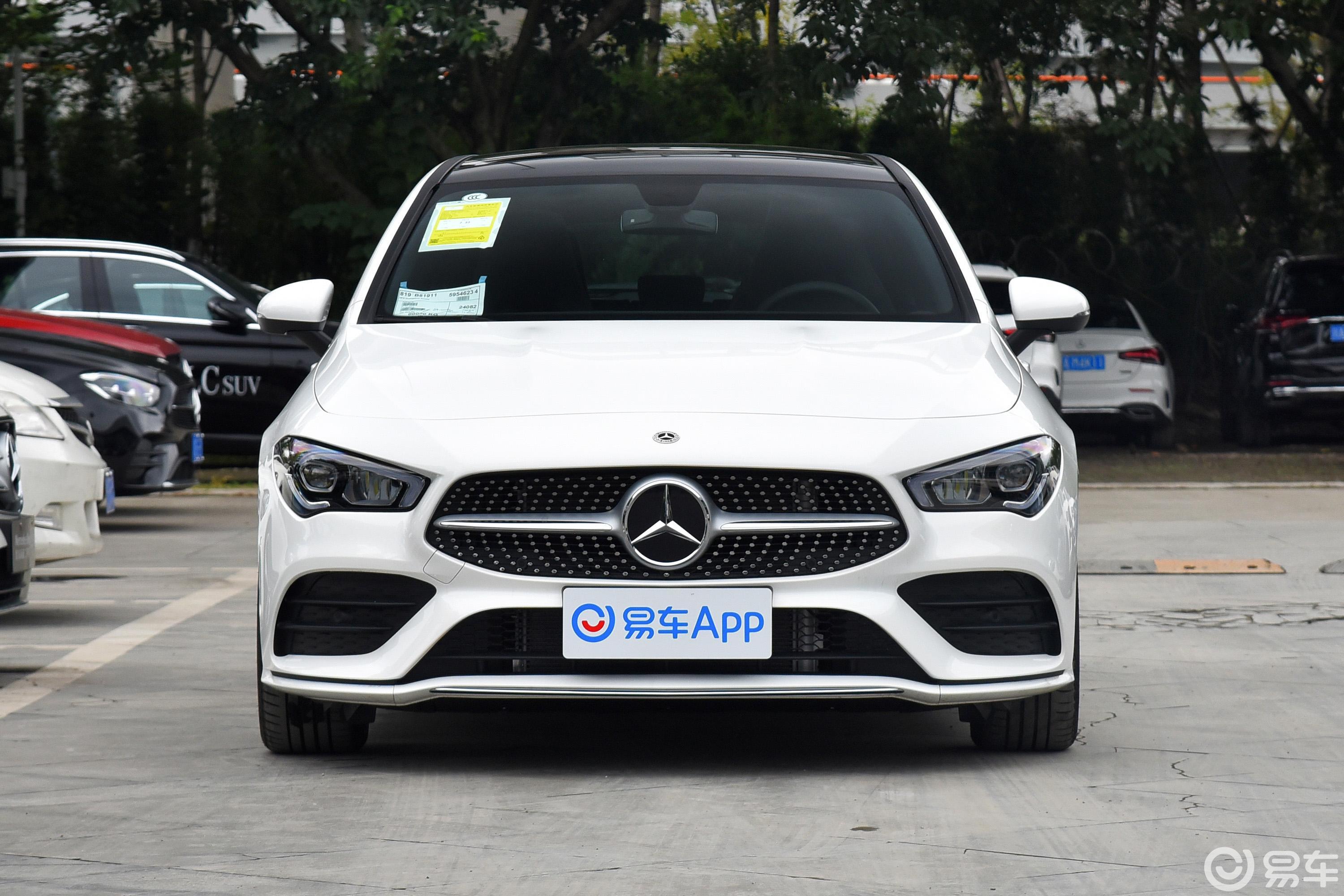 【奔驰CLA级CLA 200 五门猎跑车正前水平图片-汽车图片大全】-易车