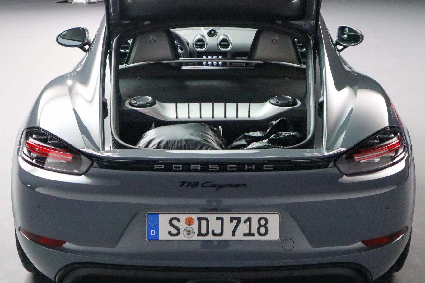 【保时捷718Cayman Style Edition 2.0T后备厢空间特写图片-汽车图片大全】-易车