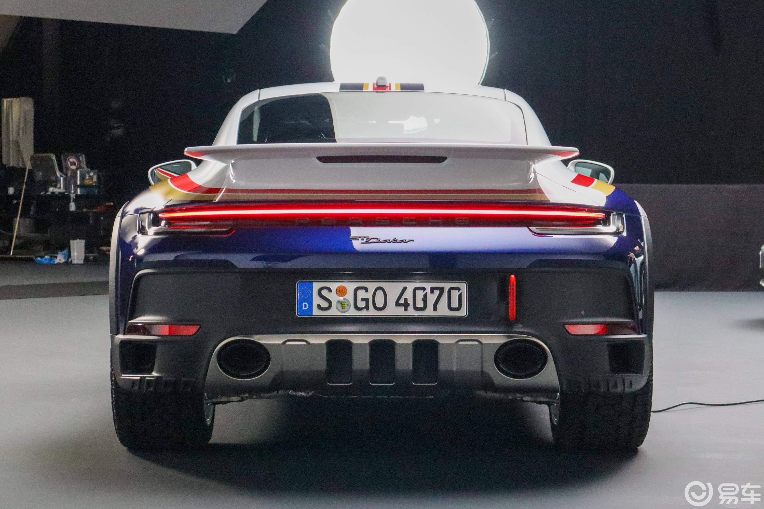 【保时捷911Dakar 德国版正后水平图片-汽车图片大全】-易车