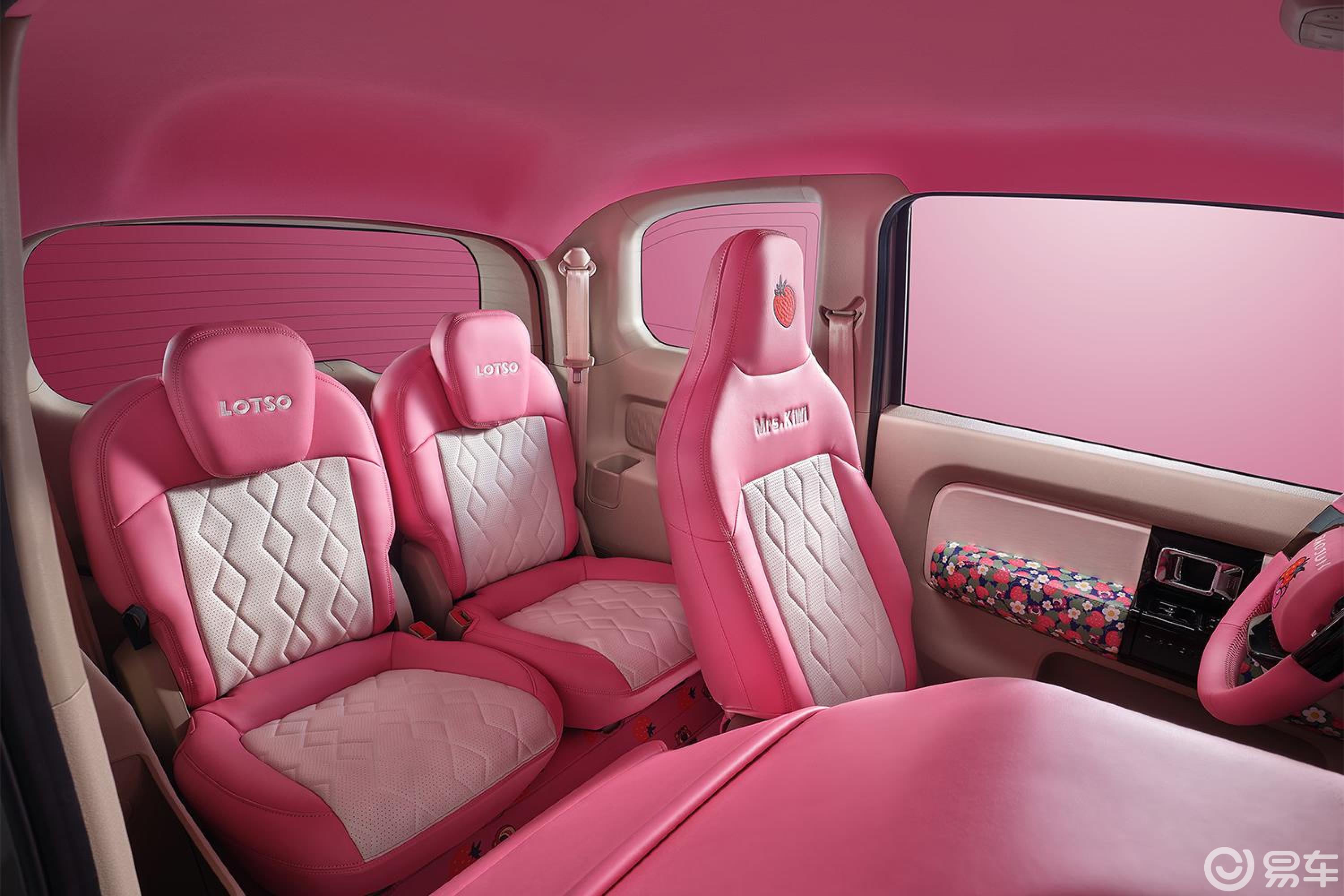 【宝骏KiWi EV301km 皮克斯草莓熊限定版 磷酸铁锂图片-汽车图片大全】-易车