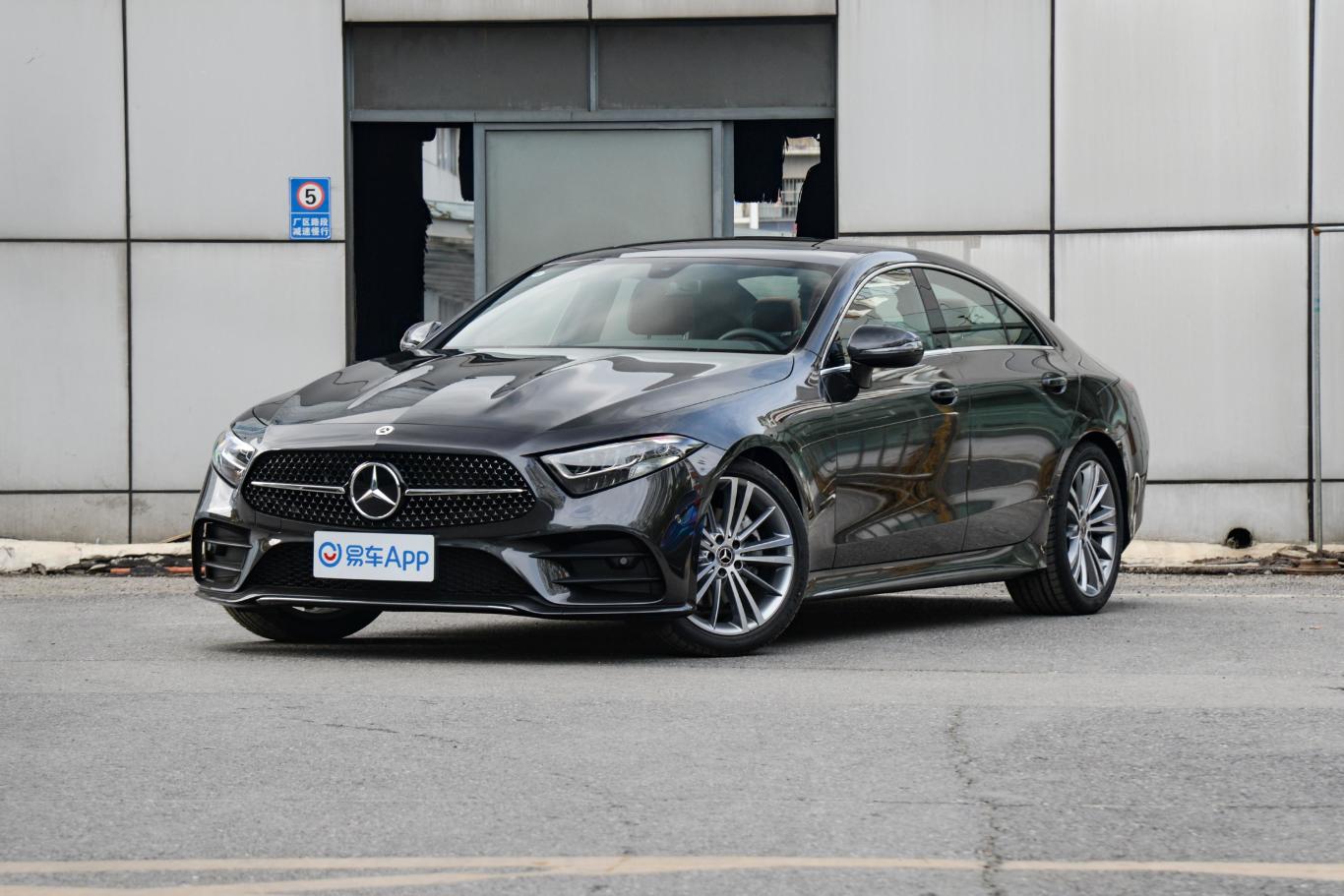 【奔驰CLSCLS 260侧前45度车头向左水平图片-汽车图片大全】-易车