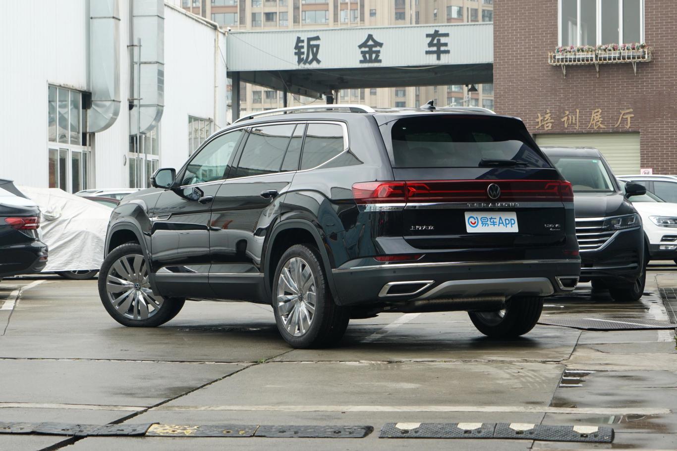 【途昂530 V6 四驱尊崇旗舰版侧后45度车头向左水平图片-汽车图片大全】-易车