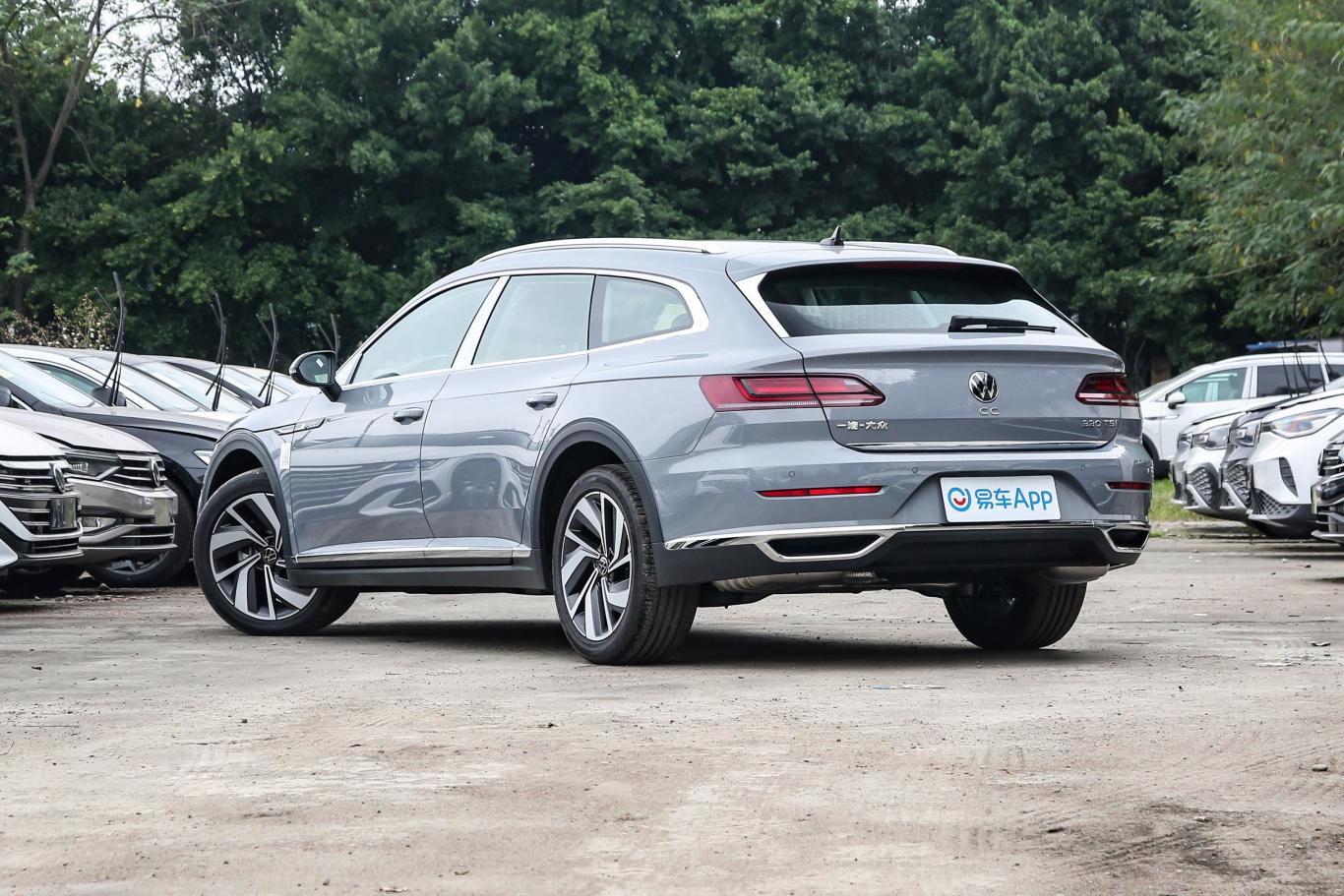 【一汽-大众CC猎装车 330TSI 猎目版侧后45度车头向左水平图片-汽车图片大全】-易车