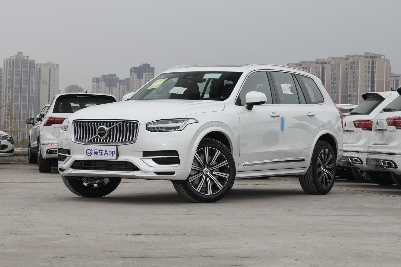 【沃尔沃XC90B6 智逸豪华版 7座侧前45度车头向左水平图片-汽车图片大全】-易车