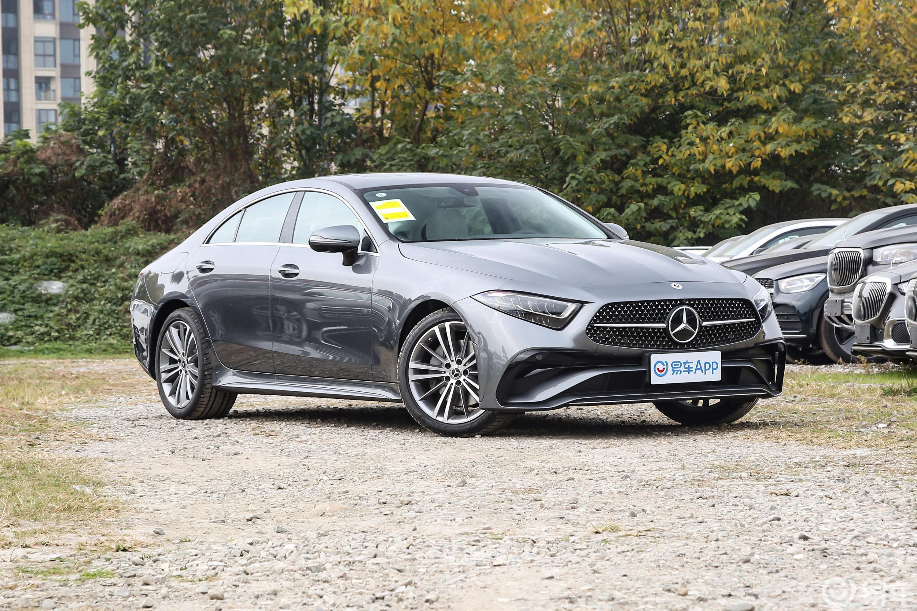【奔驰CLS级CLS 300 动感型侧前45度车头向右水平图片-汽车图片大全】-易车