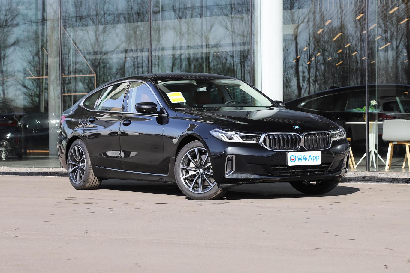 【宝马6系GT630i 豪华设计套装侧前45度车头向右水平图片-汽车图片大全】-易车