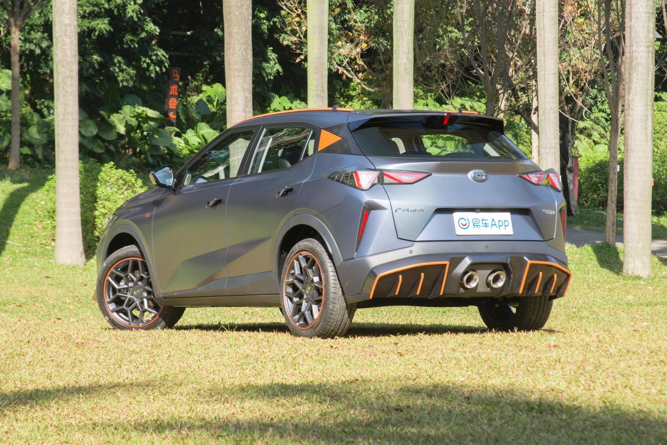 【传祺GS3影速 270T R-STYLE版侧后45度车头向左水平图片-汽车图片大全】-易车