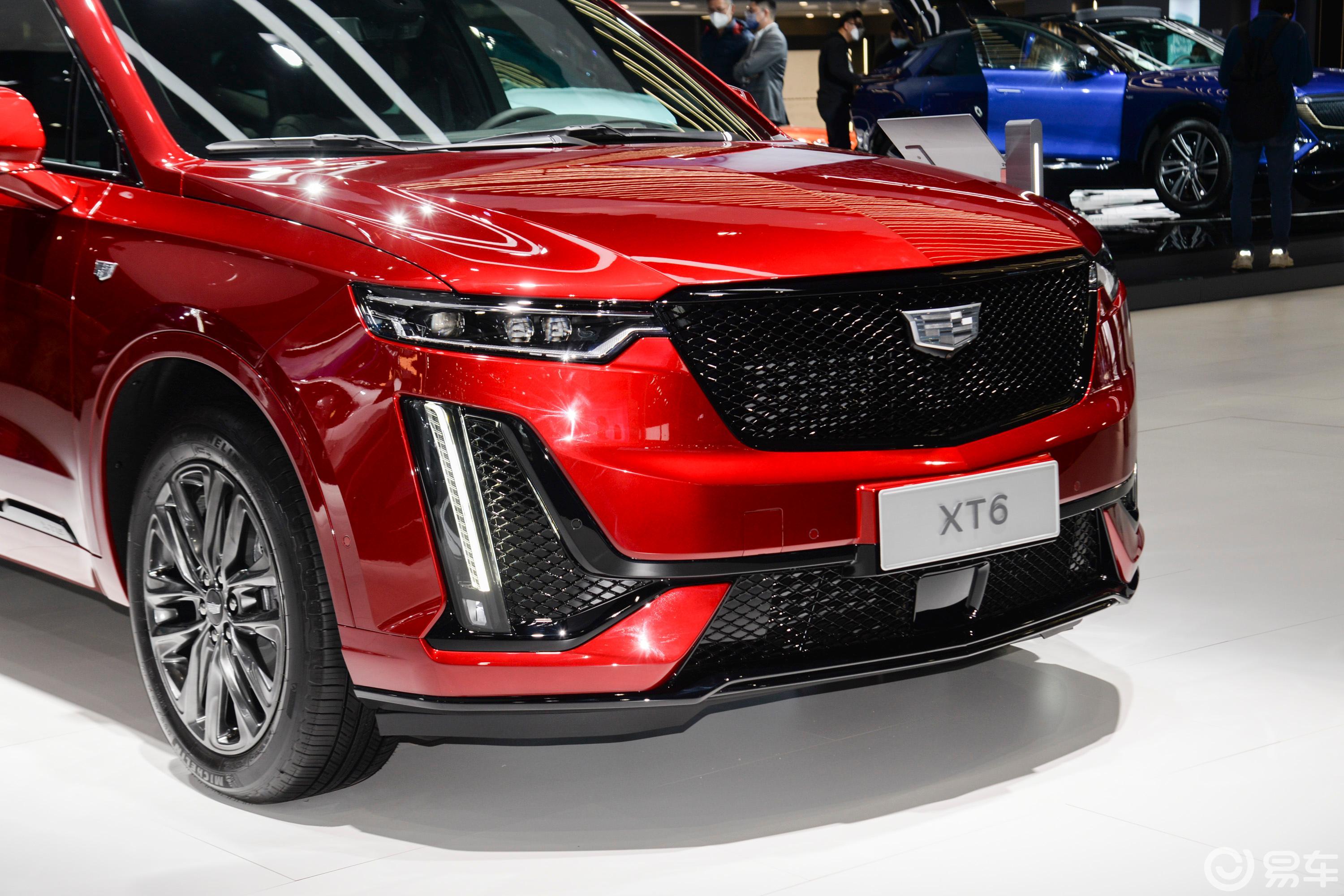 【凯迪拉克XT6轻混 2.0T 四驱铂金型黑钻版 6座外观图片-汽车图片大全】-易车