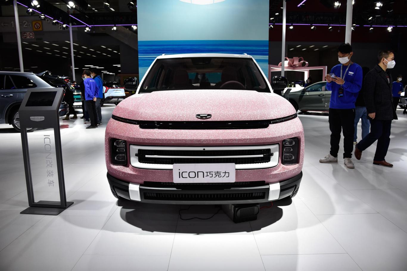 【吉利ICON1.5T 巧克力醇臻版图片-汽车图片大全】-易车