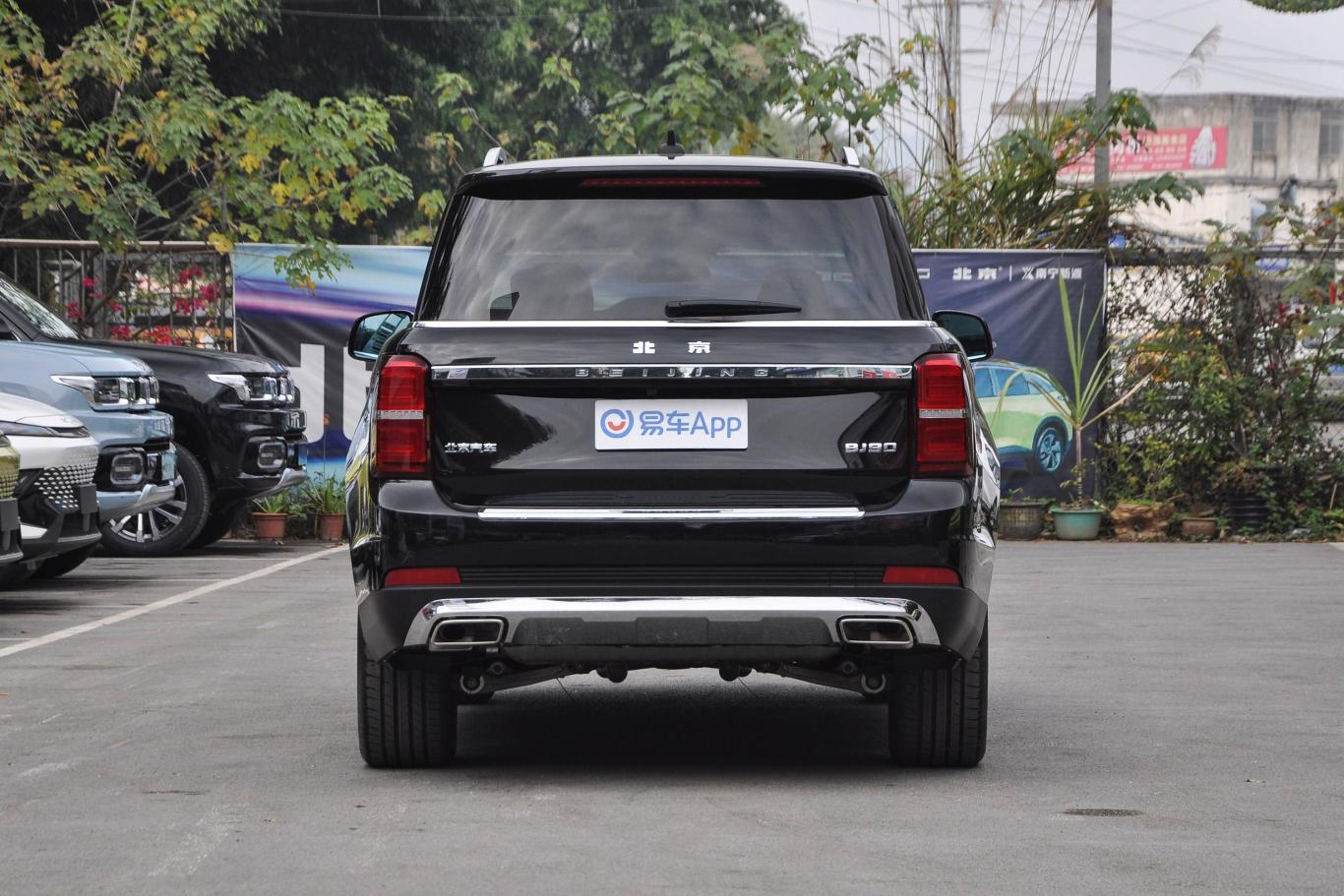 【北京越野BJ90山河经典版 3.0T 至尊版正后水平图片-汽车图片大全】-易车