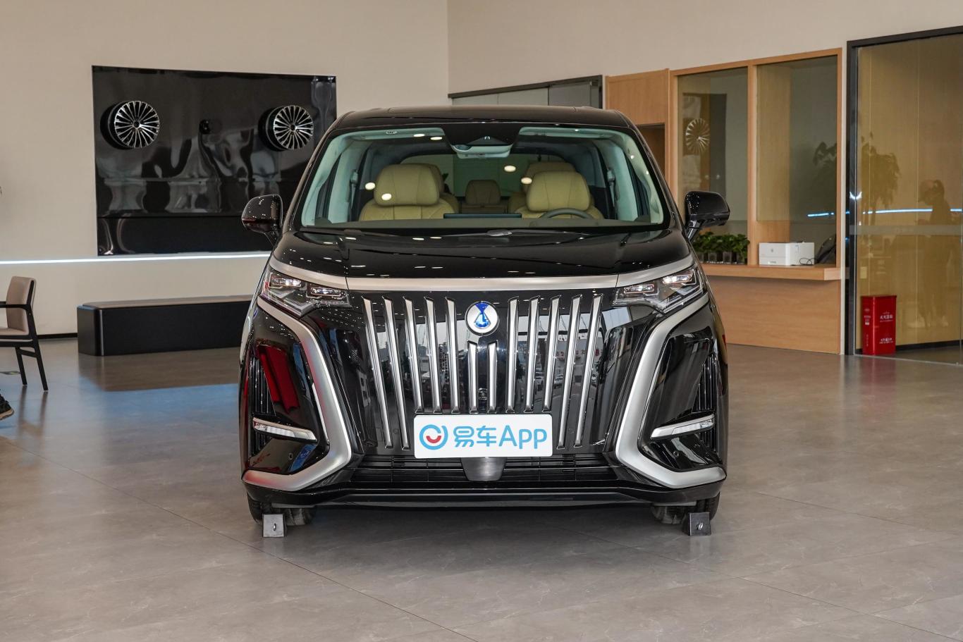 【腾势D9EV 600km 四驱尊荣版正前水平图片-汽车图片大全】-易车