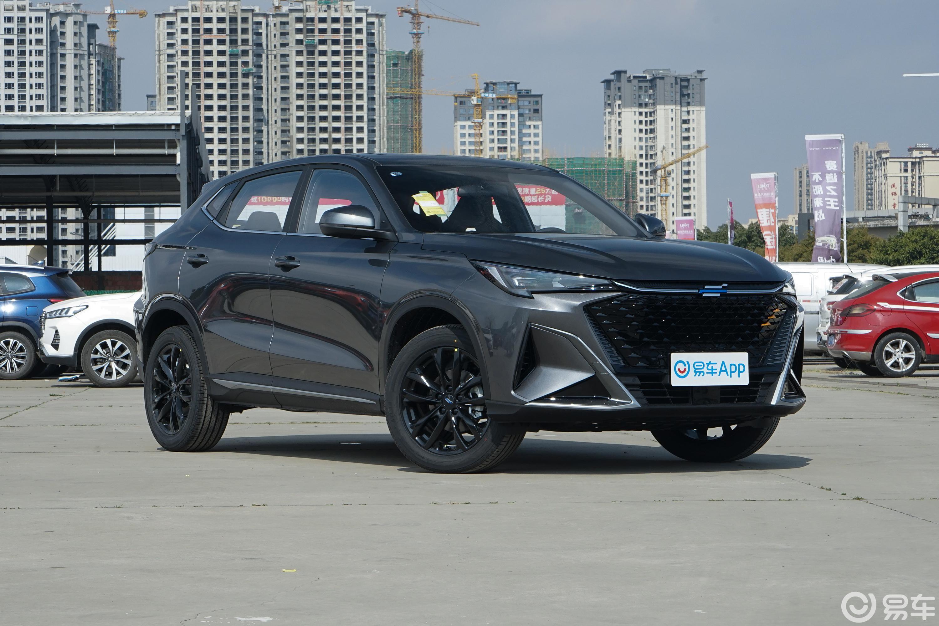 【长安欧尚X5 PLUS1.5T 先锋型侧前45度车头向右水平图片-汽车图片大全】-易车