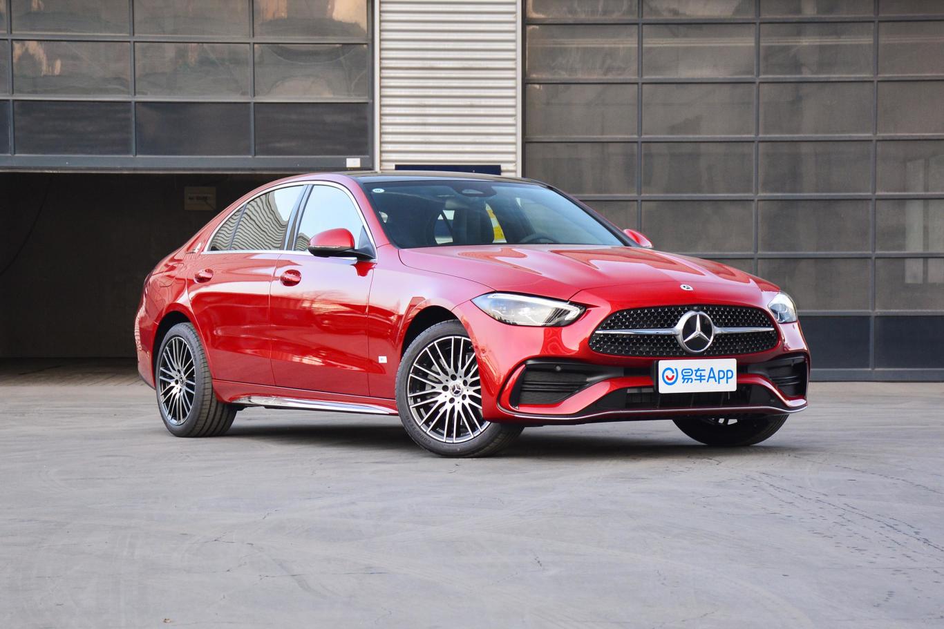 【奔驰C级C 260 L 运动版侧前45度车头向右水平图片-汽车图片大全】-易车