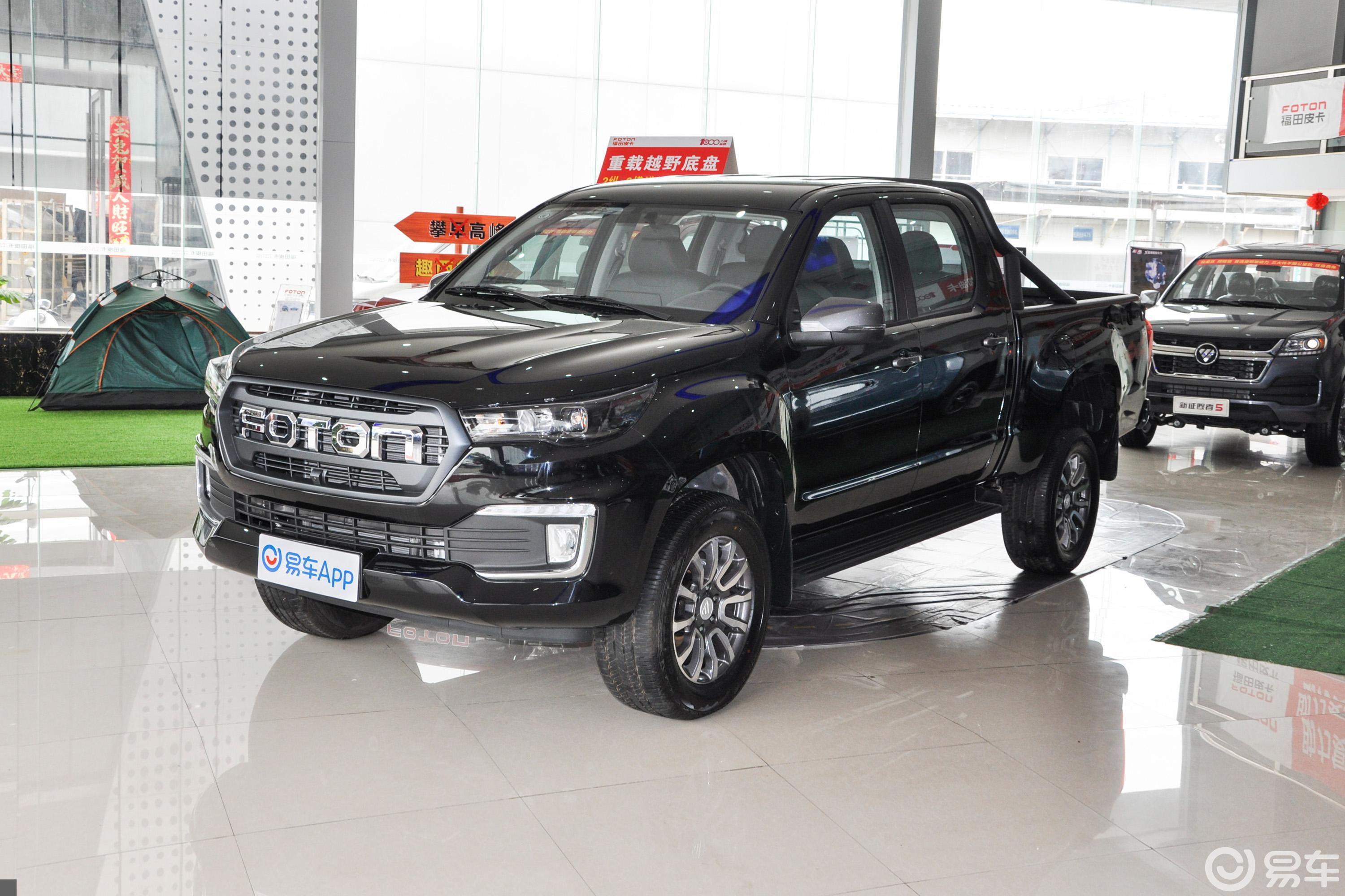 【将军F9青春版 2.0T 手动四驱长箱精英型 柴油侧前45度车头向左水平图片-汽车图片大全】-易车