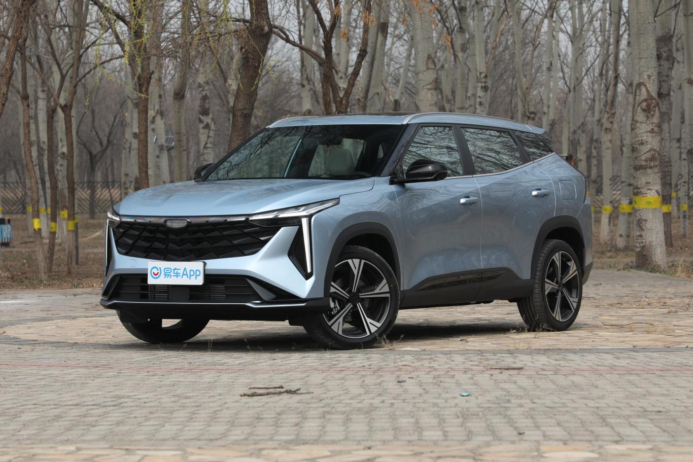 【博越博越COOL 1.5T 智尊型侧前45度车头向左水平图片-汽车图片大全】-易车