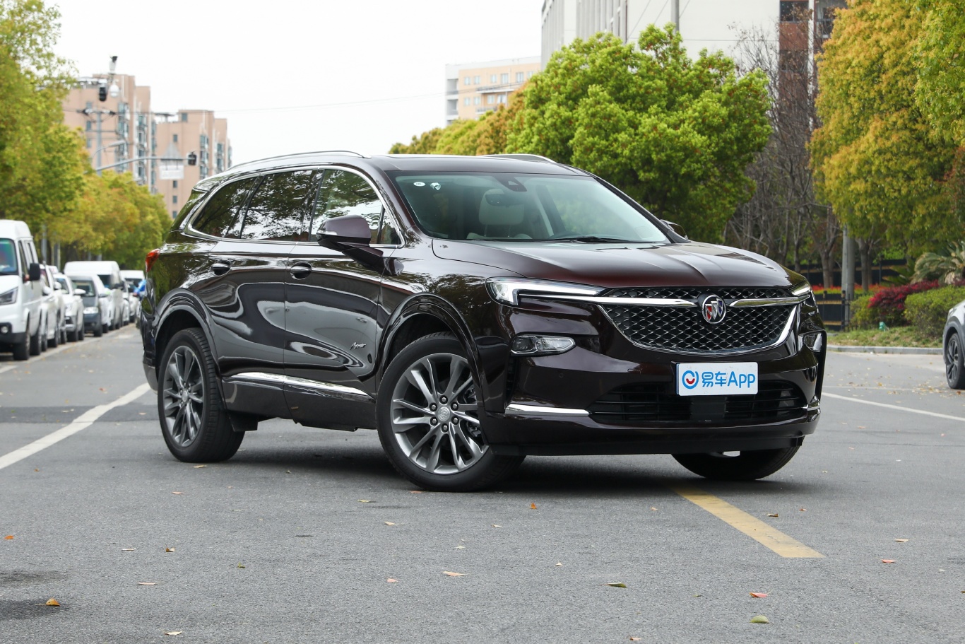 【昂科旗652T 四驱Avenir艾维亚 6座侧前45度车头向右水平图片-汽车图片大全】-易车