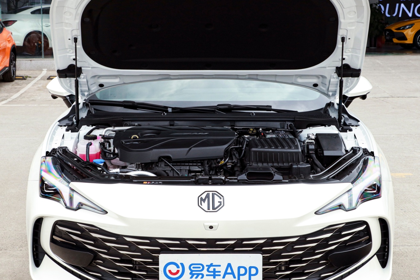 【MG72.0T 自动猎美尊享版发动机舱整体图片-汽车图片大全】-易车