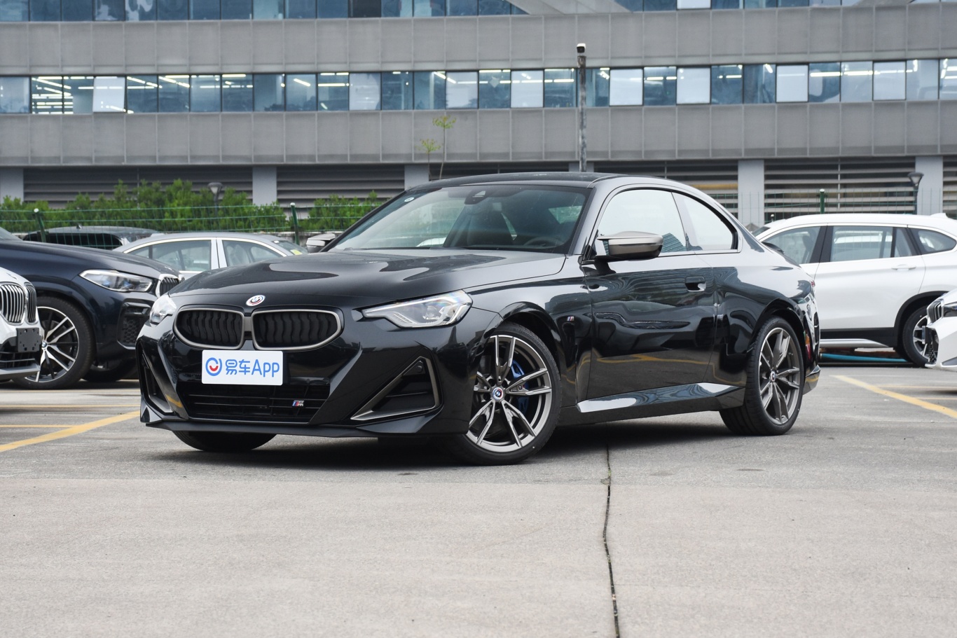 【宝马2系(进口)双门轿跑车 M240i侧前45度车头向左水平图片-汽车图片大全】-易车