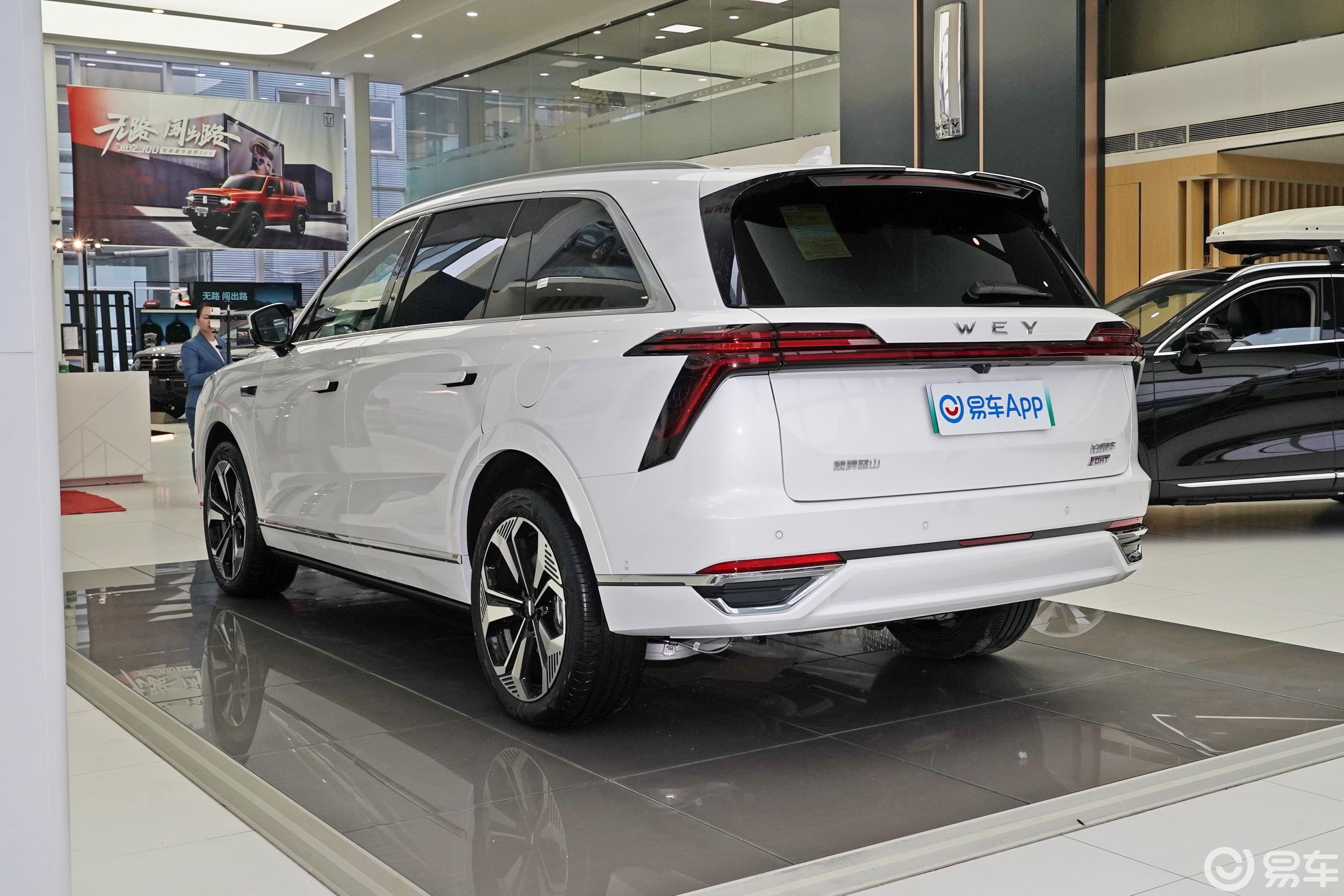 【蓝山 DHT PHEV1.5T 180km 四驱超长续航版侧后45度车头向左水平图片-汽车图片大全】-易车