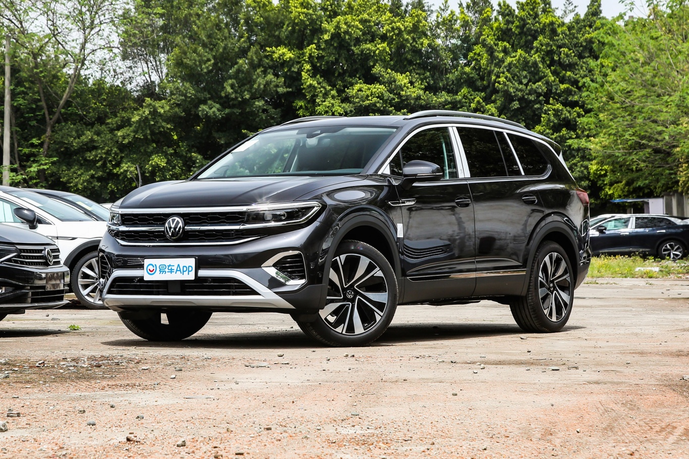 【揽境380TSI 四驱豪华佳境版Pro侧前45度车头向左水平图片-汽车图片大全】-易车