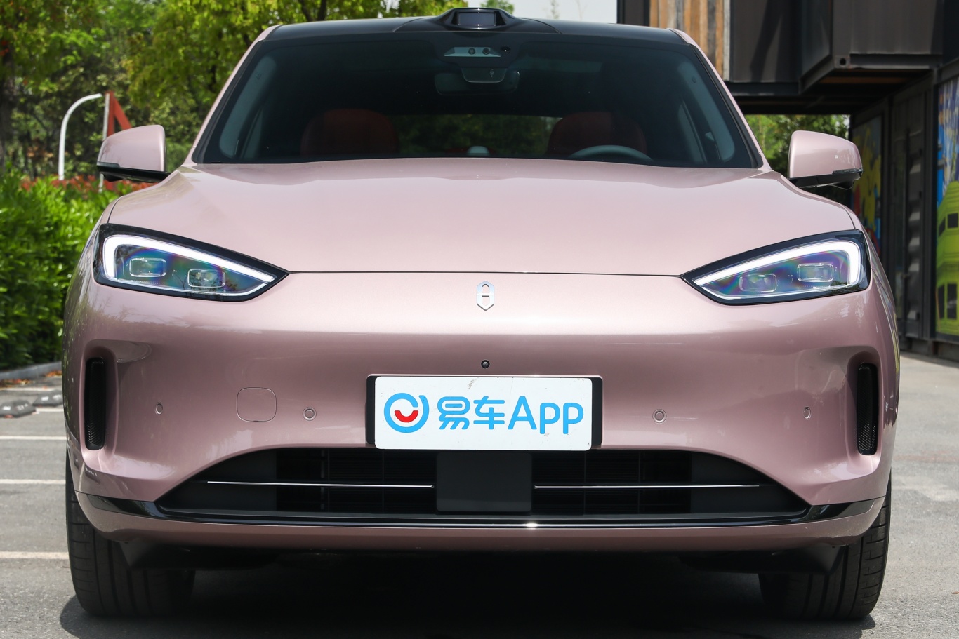 【问界M5纯电版 534km 四驱智驾版外观细节图片-汽车图片大全】-易车