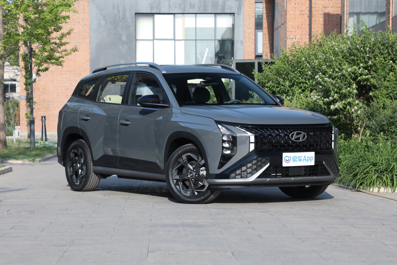 【现代ix35沐飒 2.0L TOP旗舰版侧前45度车头向右水平图片-汽车图片大全】-易车