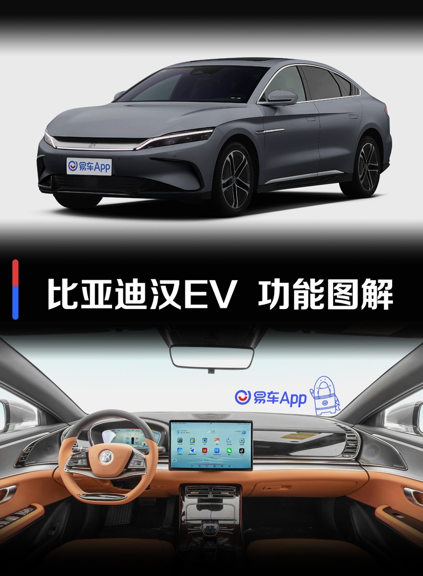 【汉创世版 EV 610km 四驱尊享型图片-汽车图片大全】-易车