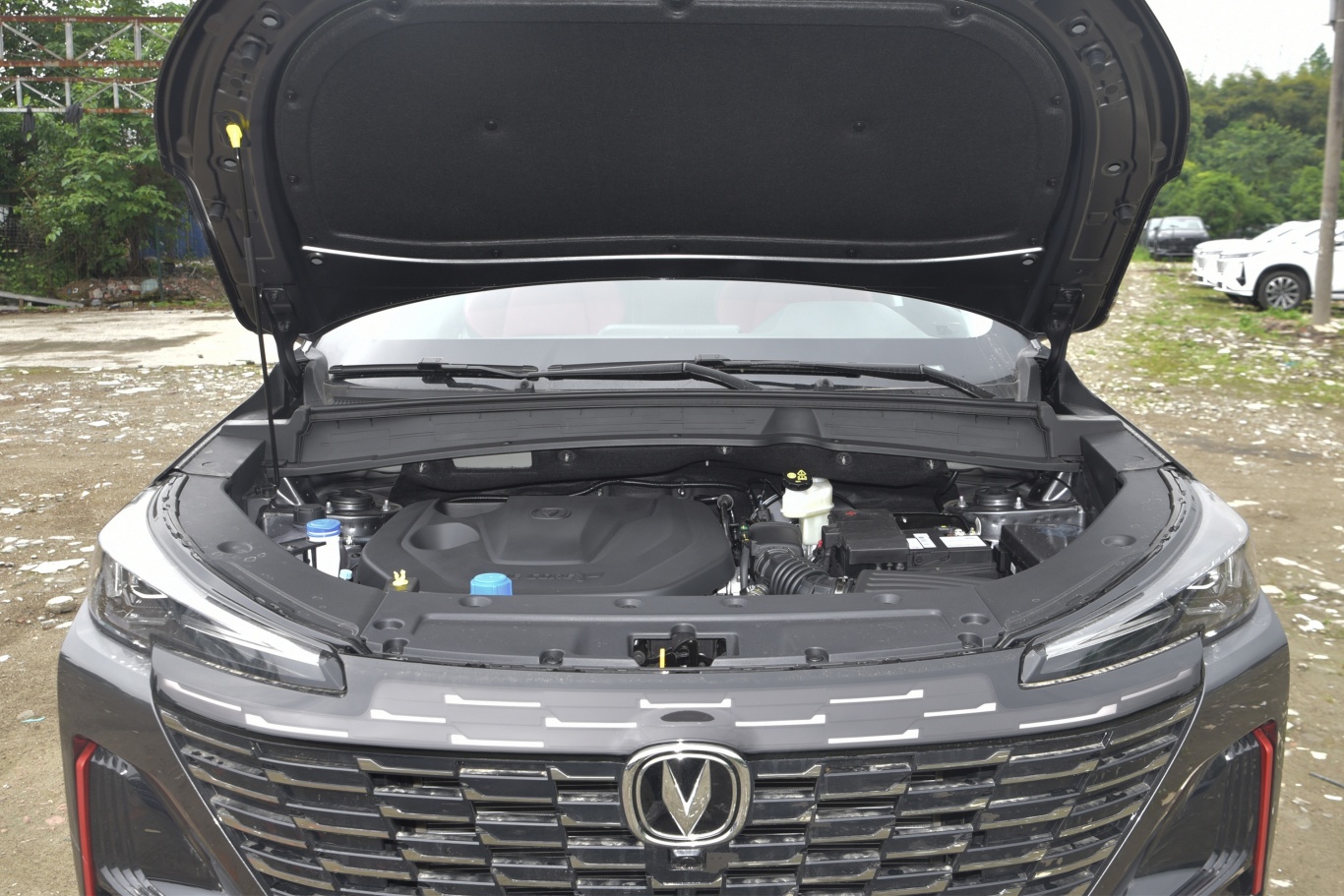 【长安CS55PLUS第二代 1.5T 双离合轻年版前舱整体图片-汽车图片大全】-易车