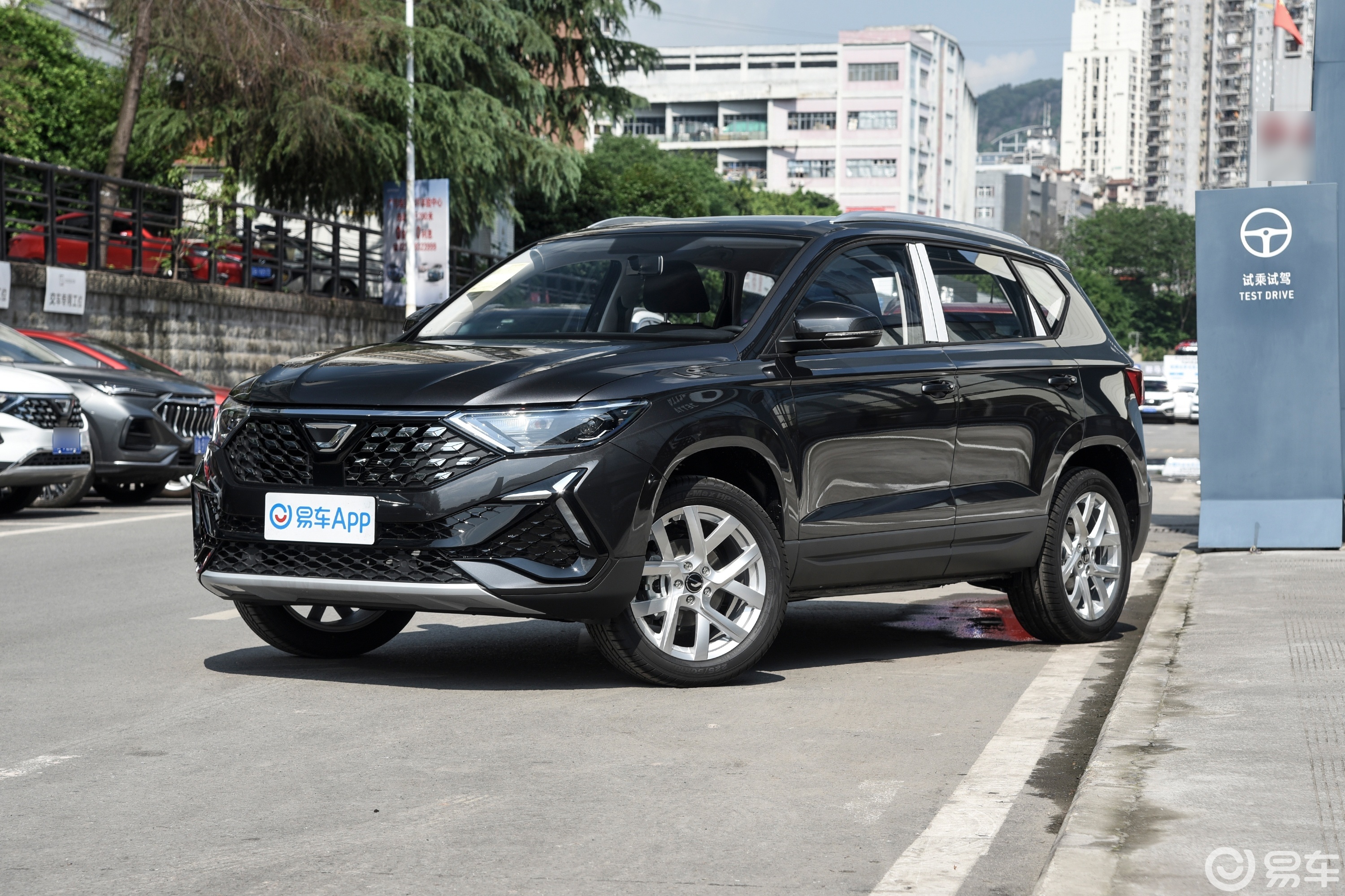 【捷达VS5280TSI 手动进取版侧前45度车头向左水平图片-汽车图片大全】-易车