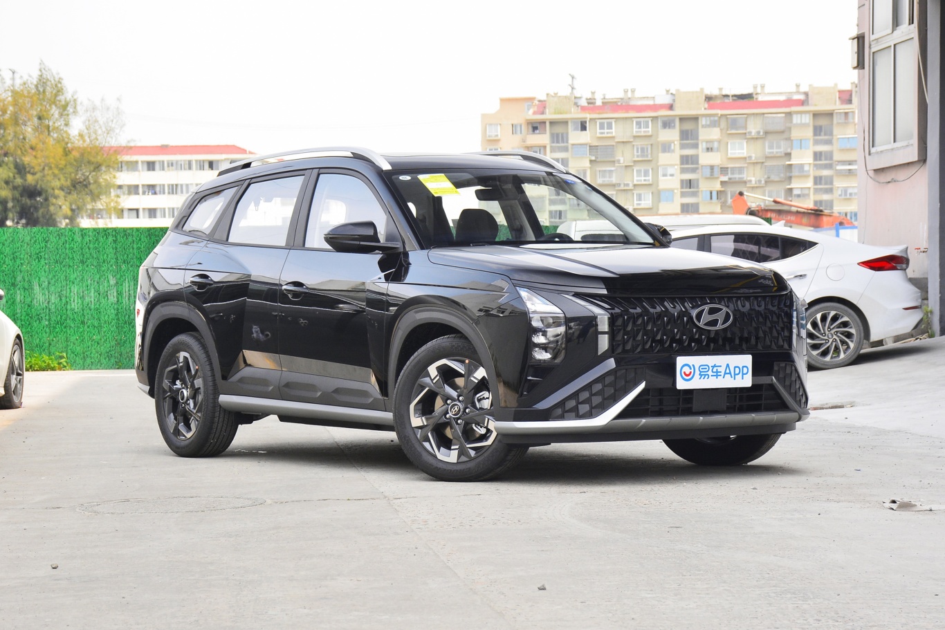 【现代ix35沐飒 2.0L LUX尊贵版侧前45度车头向右水平图片-汽车图片大全】-易车