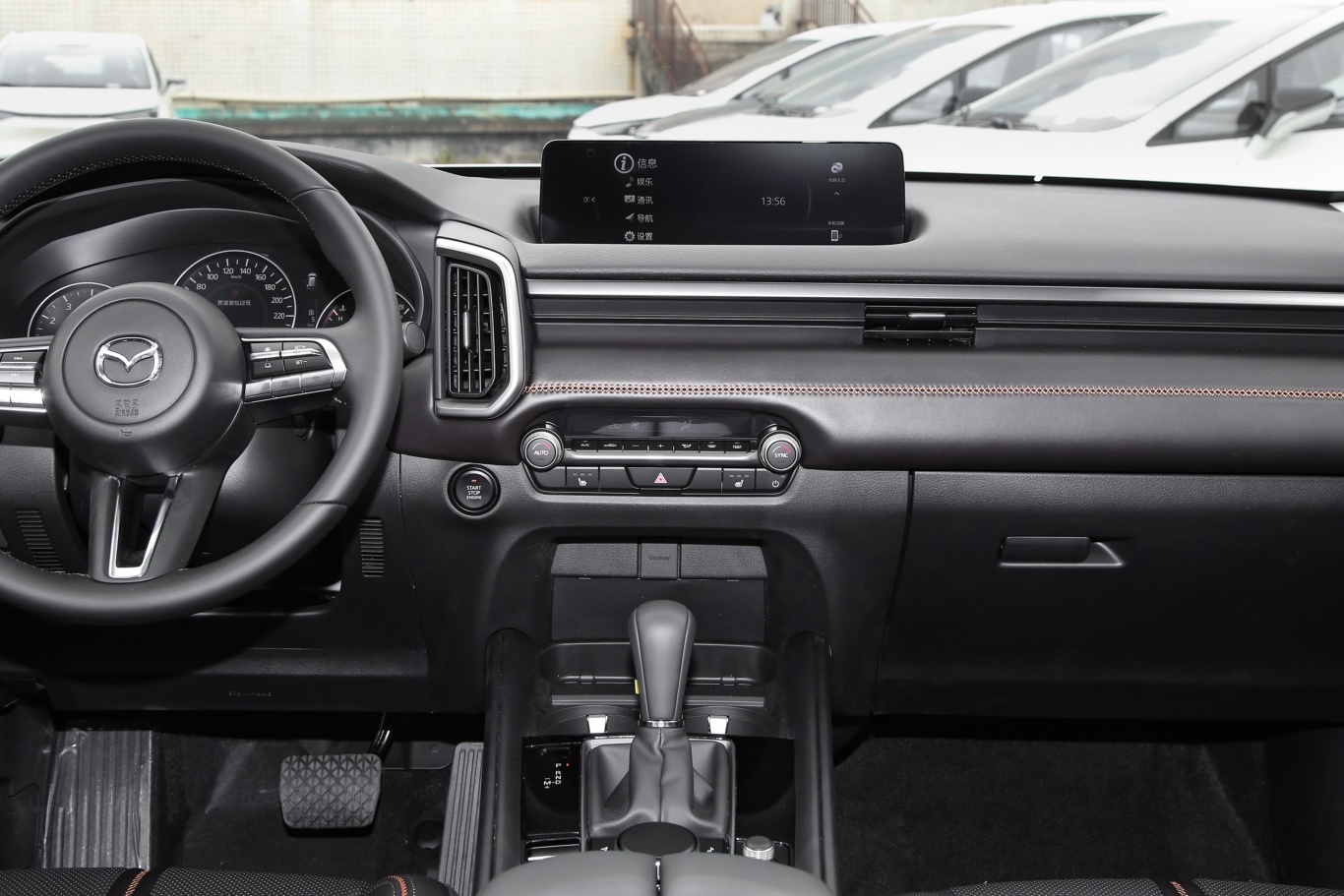 【马自达CX-50 行也2.0L 安行版中控台整体图片-汽车图片大全】-易车