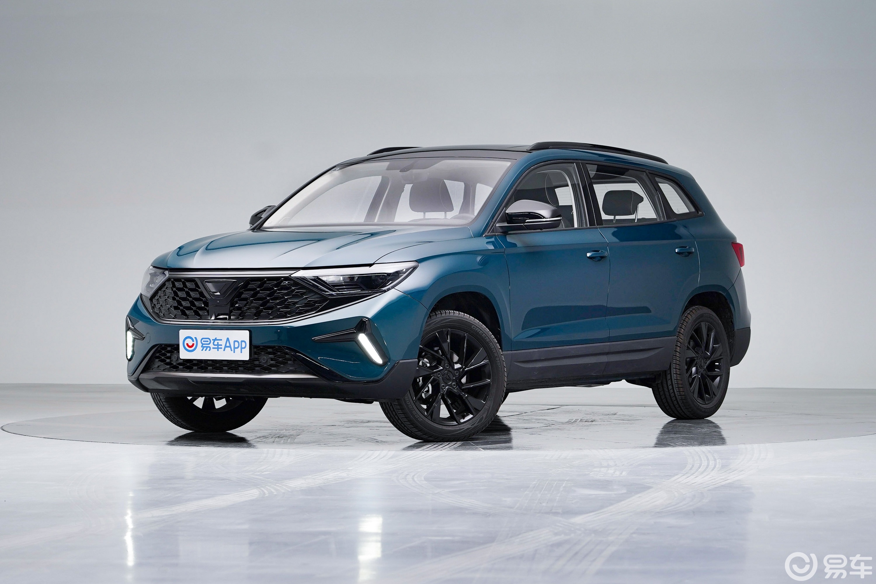 【捷达VS7280TSI 自动高光荣耀版侧前45度车头向左水平图片-汽车图片大全】-易车