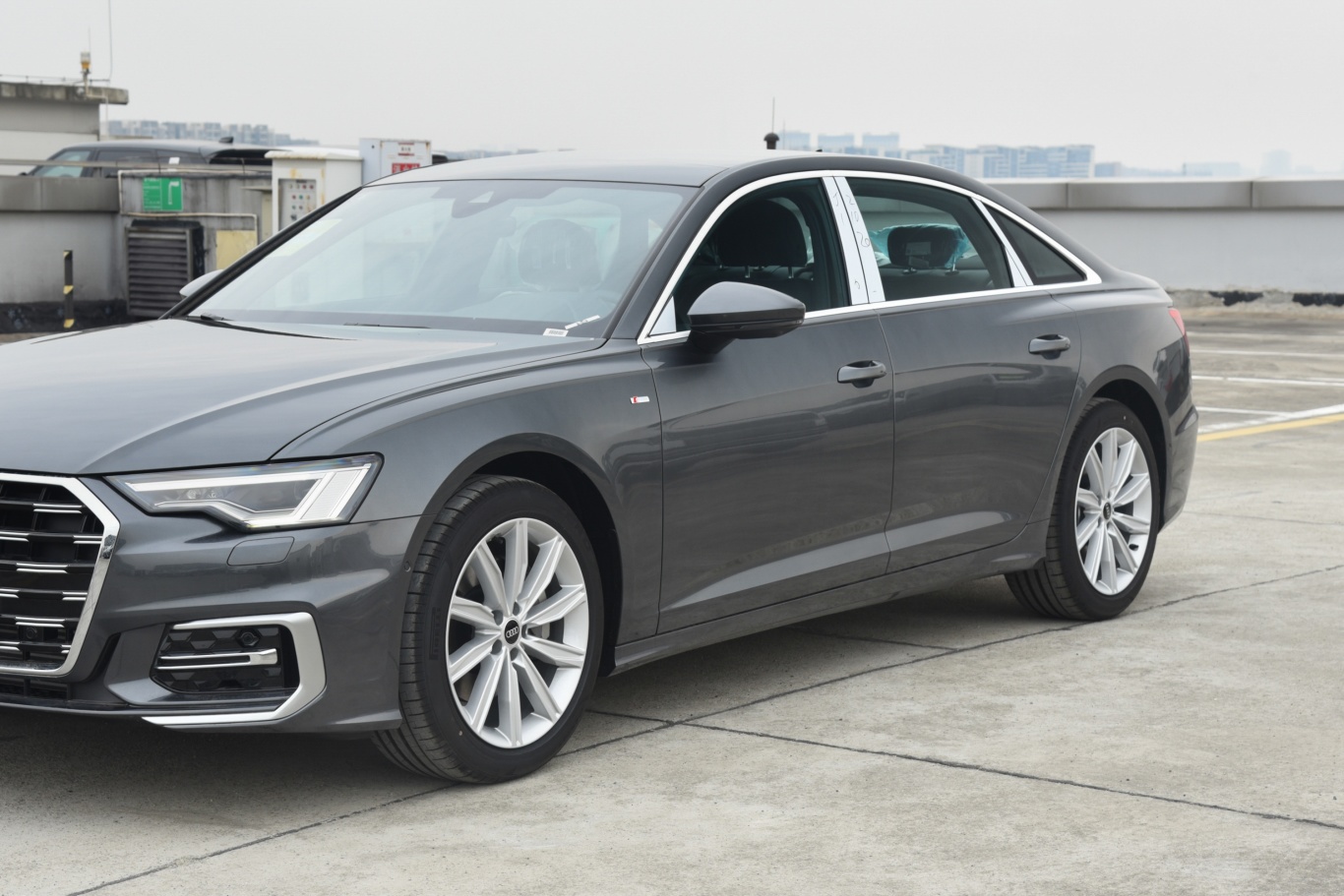 【奥迪A6L改款 45 TFSI 臻选动感型外观细节图片-汽车图片大全】-易车