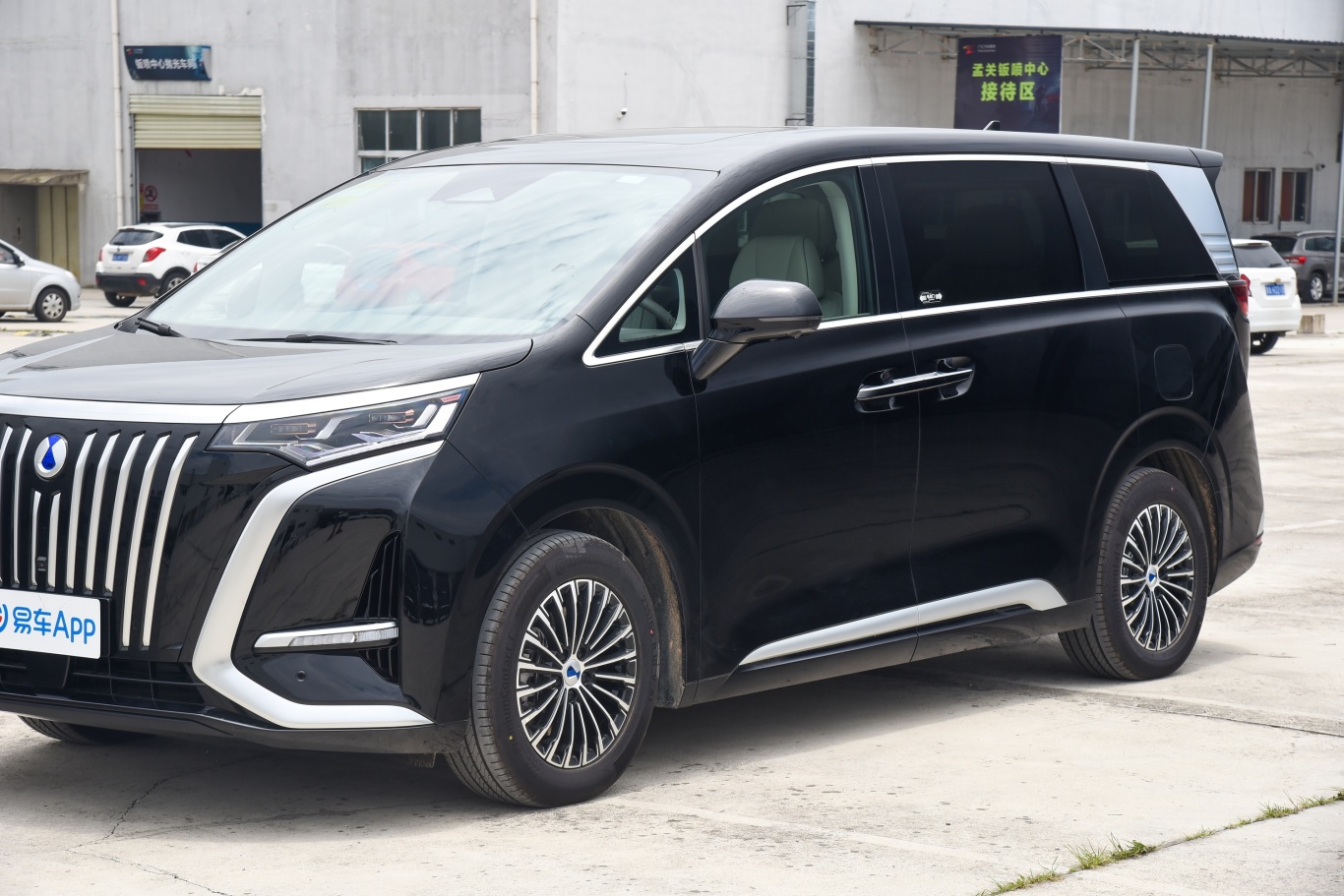 【腾势D9EV 620km 前驱尊贵版 7座外观细节图片-汽车图片大全】-易车