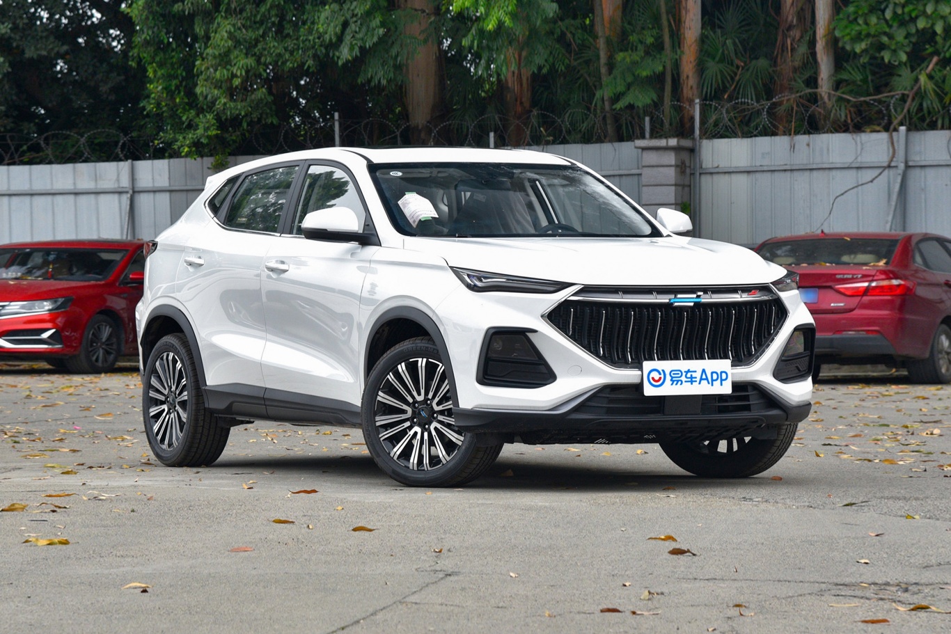 【长安欧尚X5畅享版 1.5T 豪华型胎压信息铭牌图片-汽车图片大全】-易车