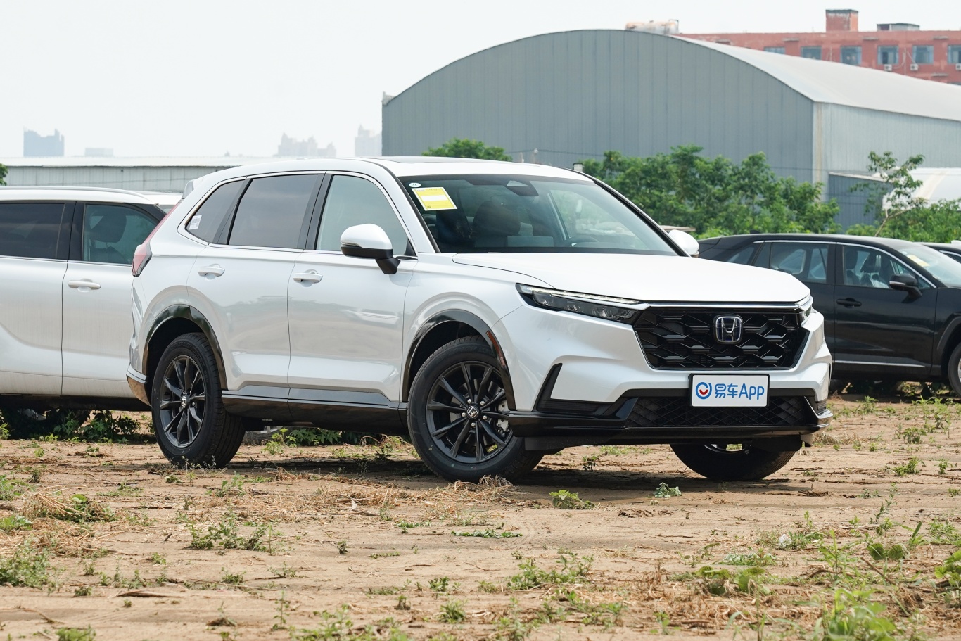 【本田CR-V混动 2.0L 两驱智悦版侧前45度车头向右水平图片-汽车图片大全】-易车
