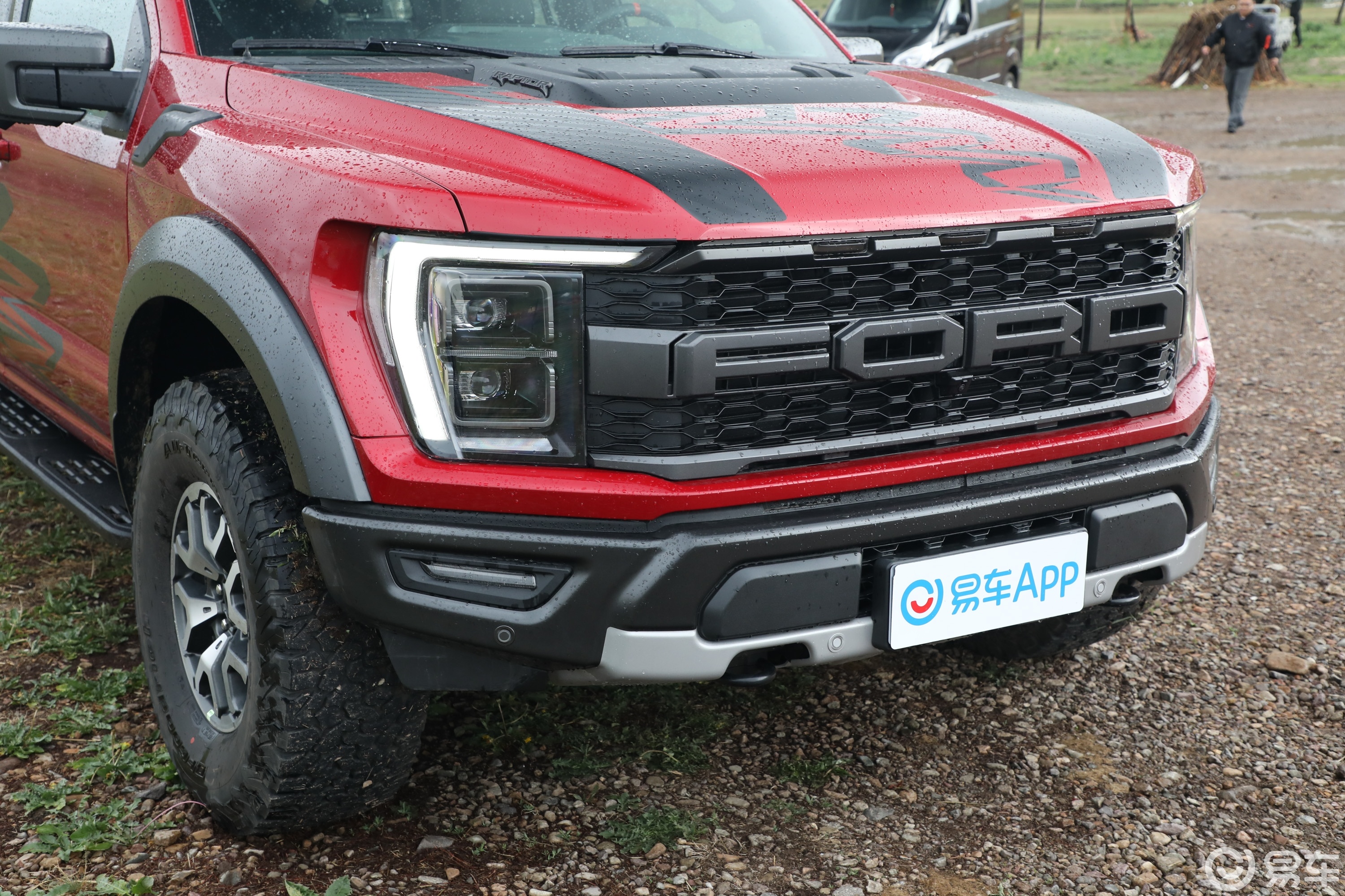 【福特F-1503.5T 猛禽烈焰风暴特别版前格栅侧俯拍图片-汽车图片大全】-易车