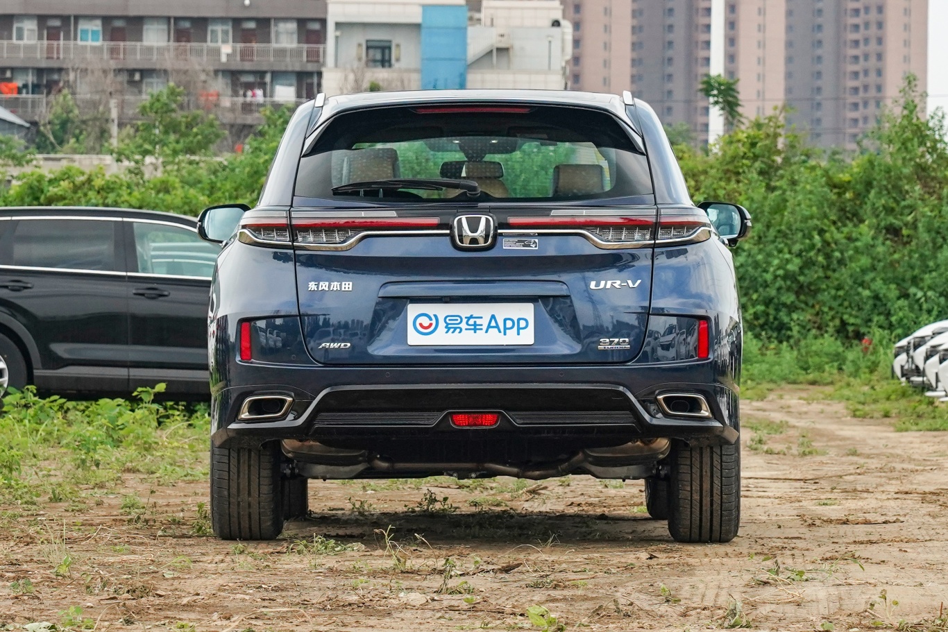 【本田UR-V370TURBO 四驱尊享版正后水平图片-汽车图片大全】-易车